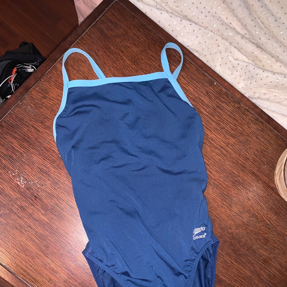 Speedo Endurance+ Flyback Training Suit (Blue) - Gem